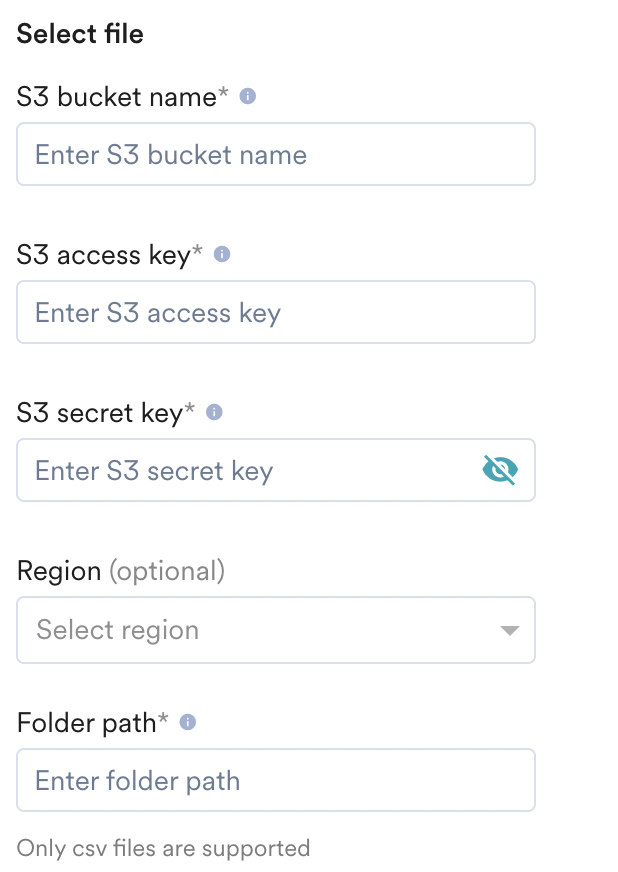 S3 Imports – User Guide