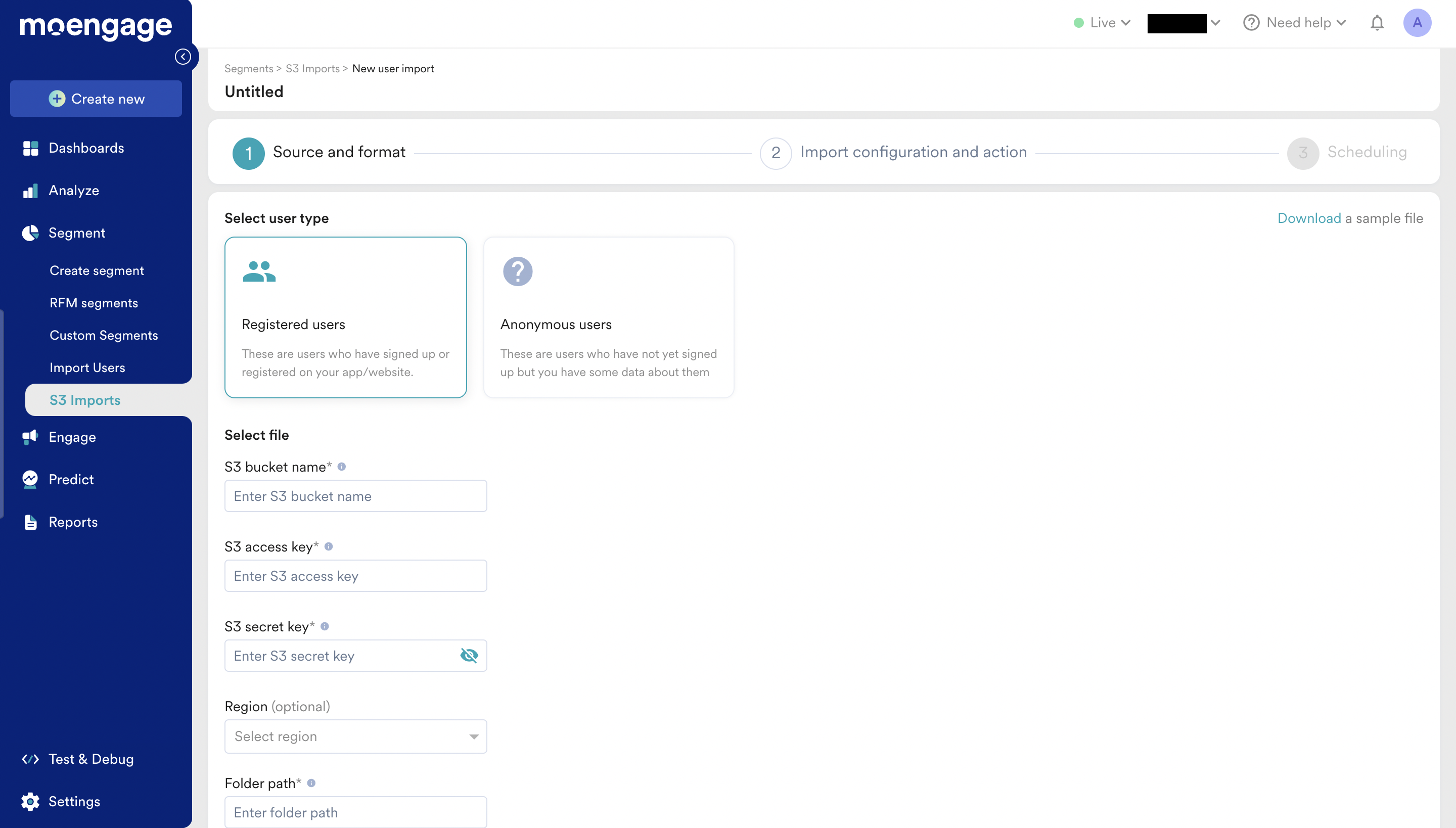 S3 Imports – User Guide