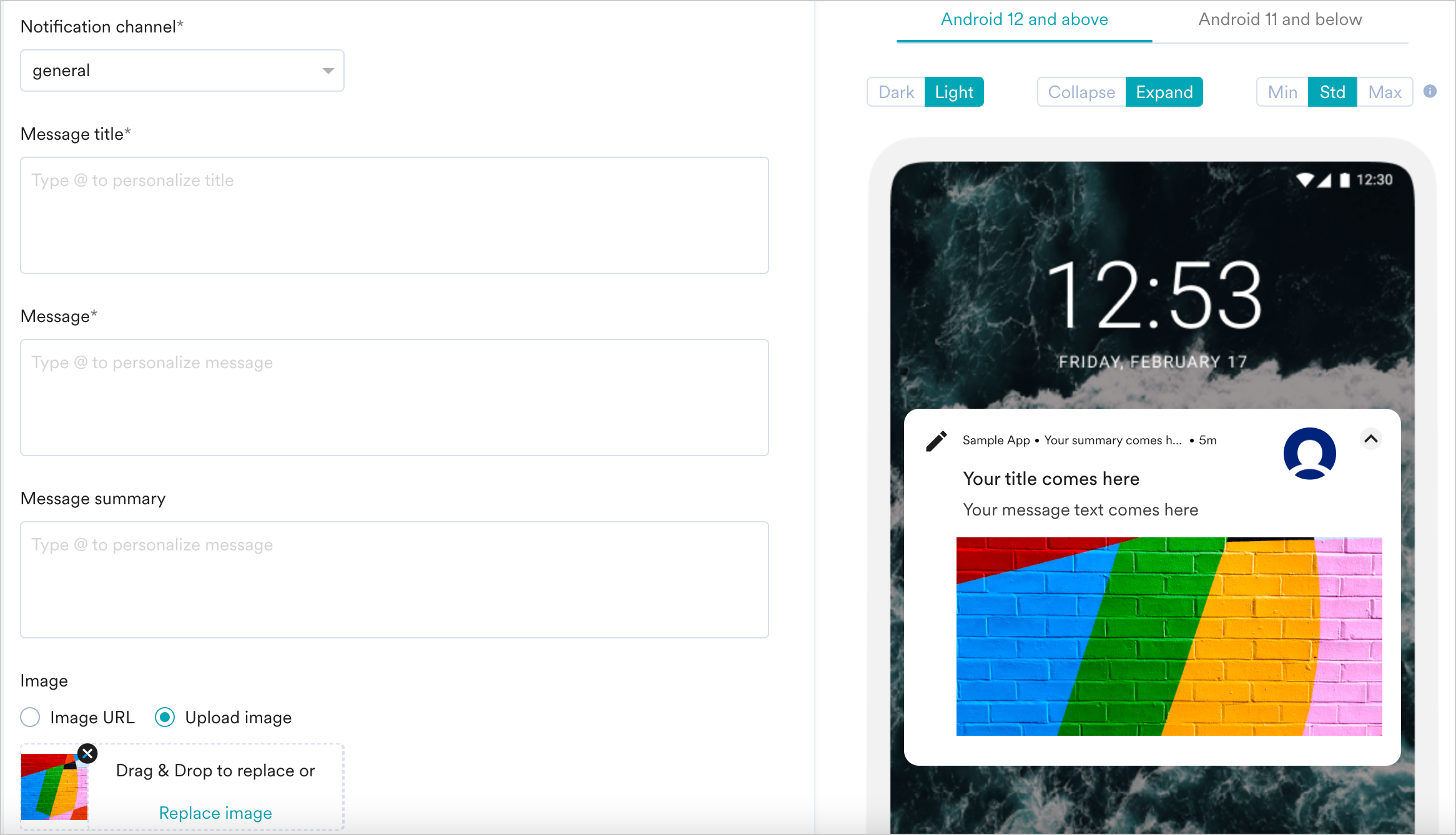 Push Templates – User Guide