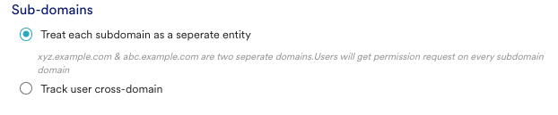 Configure Web Push Settings – User Guide