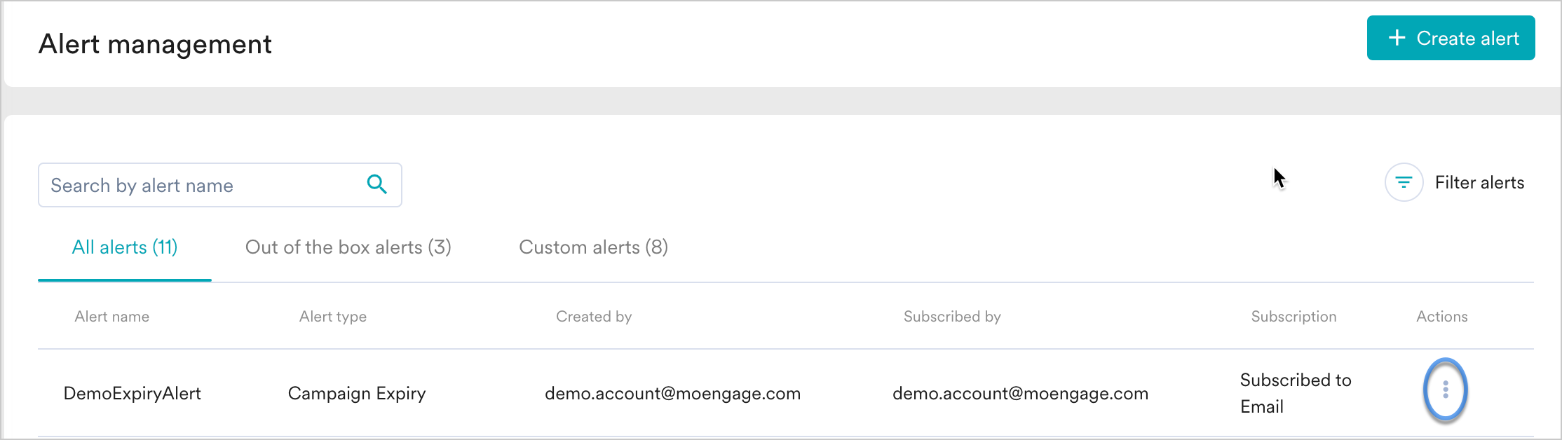 Managing Alerts – User Guide