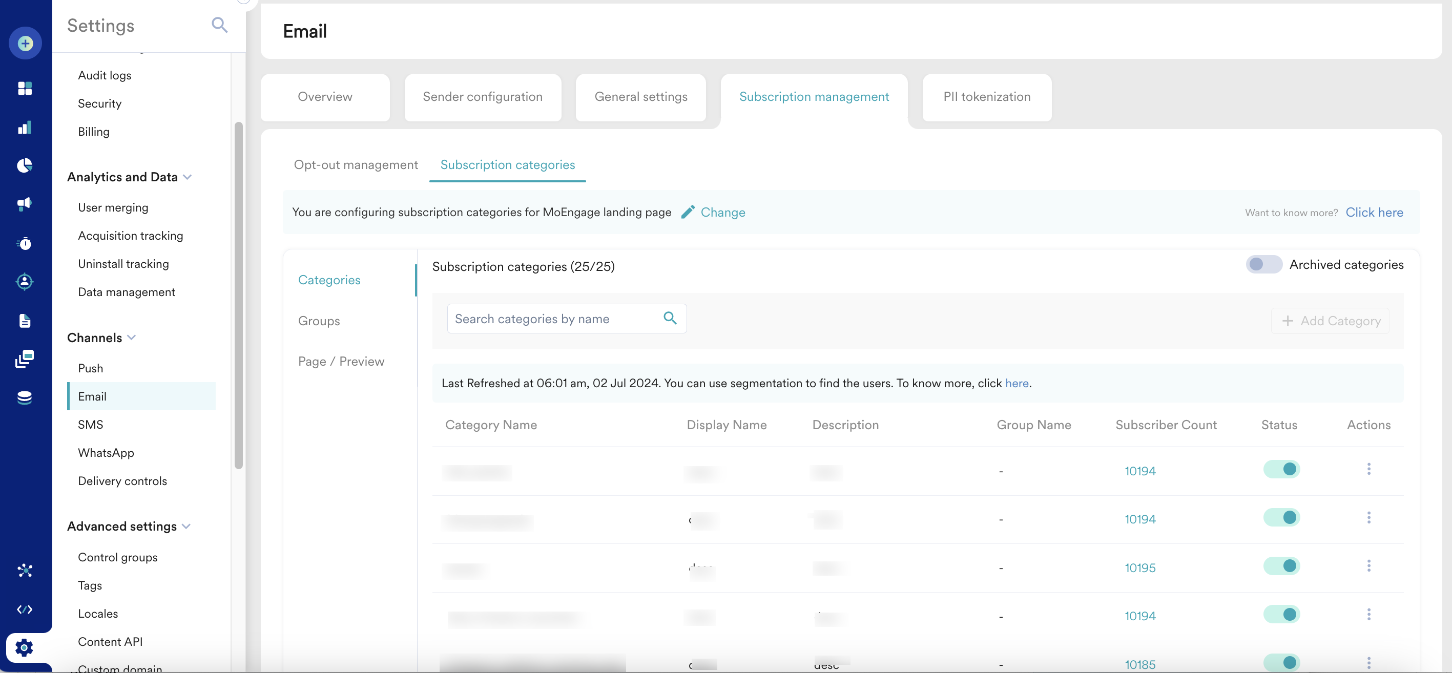 Configure Email Channel – User Guide