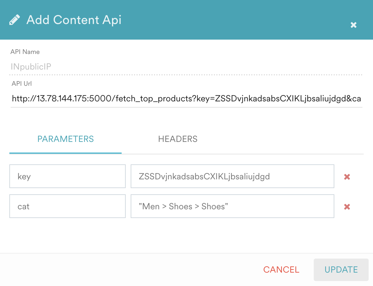 Content APIs – User Guide